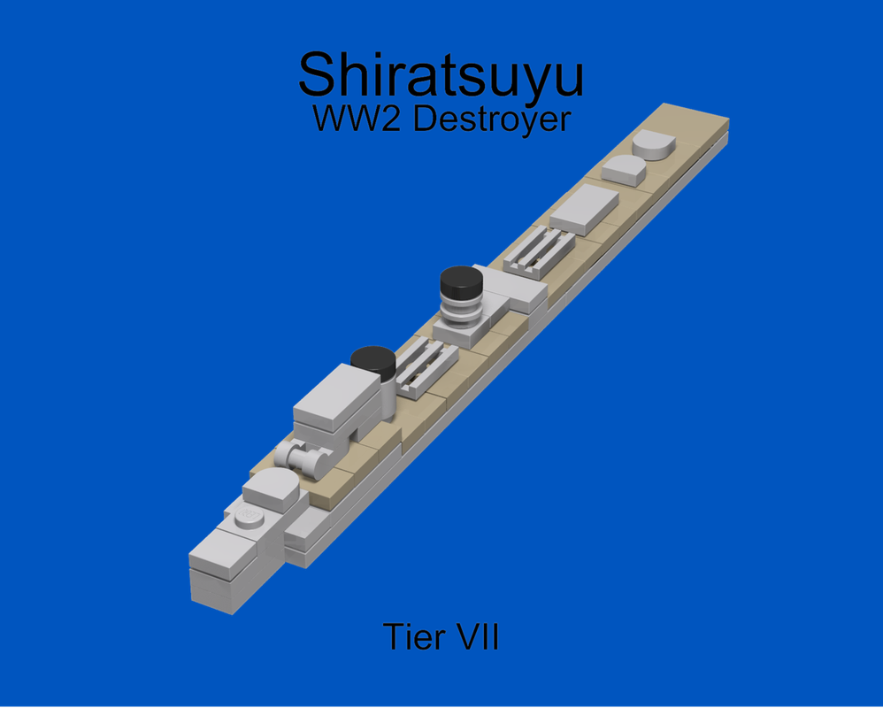 LEGO MOC 1:560 Scale Japanese Gunboat Destroyers by yamato534 ...