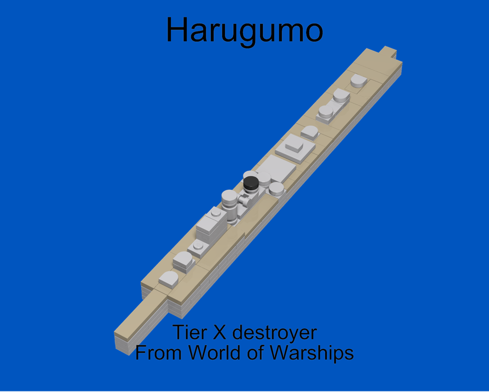 LEGO MOC 1:560 Scale Japanese Gunboat Destroyers by yamato534 ...