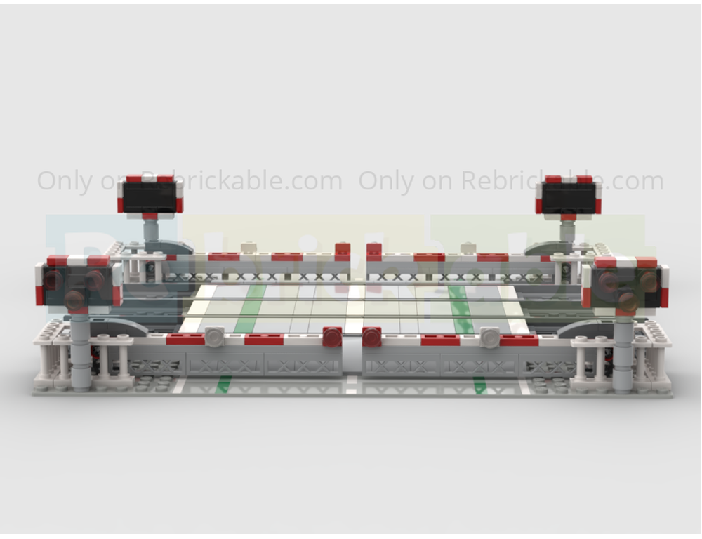 LEGO MOC UK Double Track Full Barrier Level Crossing by Andy Ps Bricks ...