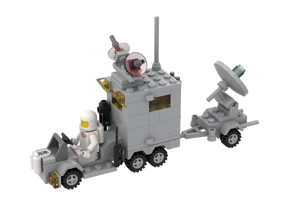 LEGO MOC Mobile Ground Tracking Station by APnForge | Rebrickable ...