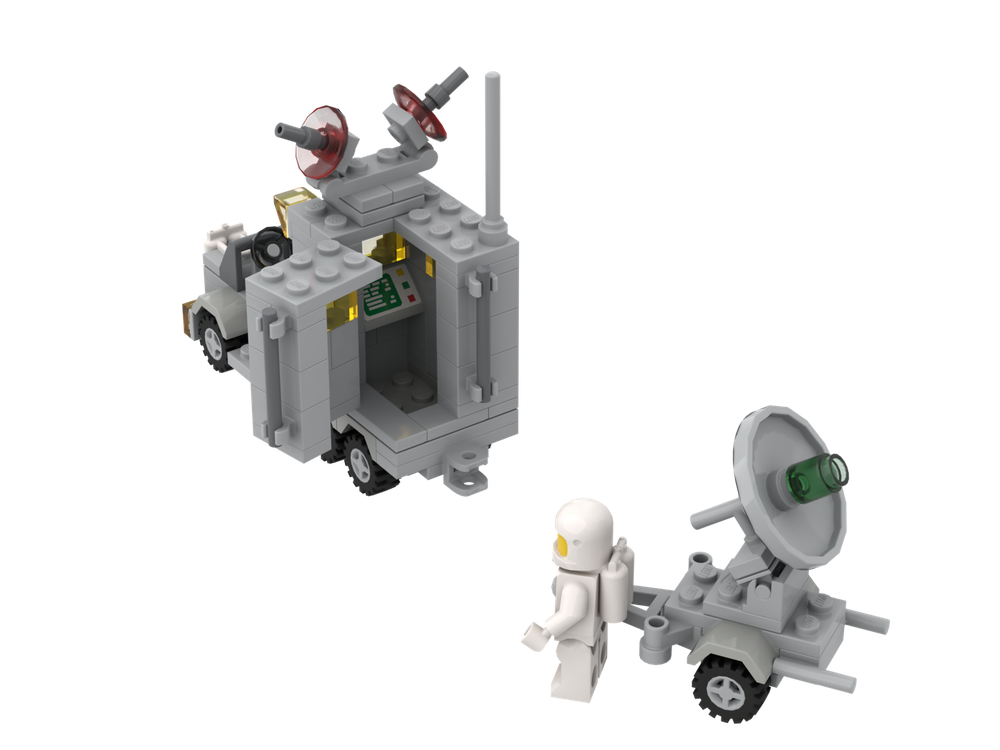 LEGO MOC Mobile Ground Tracking Station by APnForge | Rebrickable ...