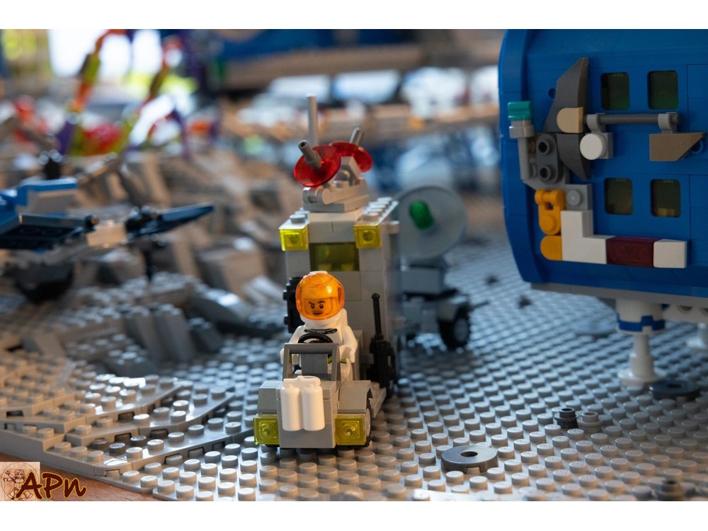 LEGO MOC Mobile Ground Tracking Station by APnForge | Rebrickable ...