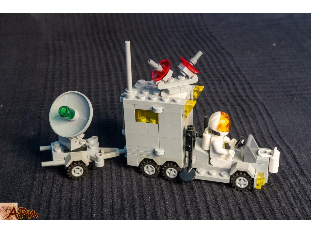 LEGO MOC Mobile Ground Tracking Station by APnForge | Rebrickable ...