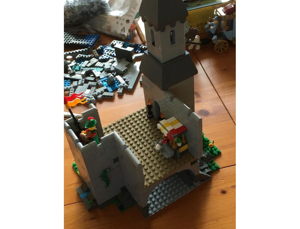 Lego Moc Chapel Add On For Lion Castle By Longsword Rebrickable
