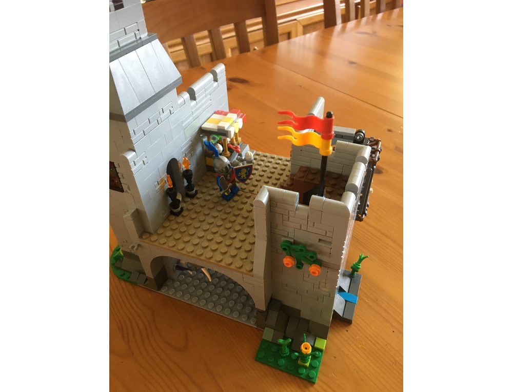 Lego Moc Chapel Add On For Lion Castle By Longsword Rebrickable