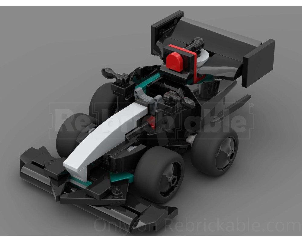 LEGO MOC-215452 Tooned Mercedes AMG PETRONAS F1 Team W15 E Performance ...