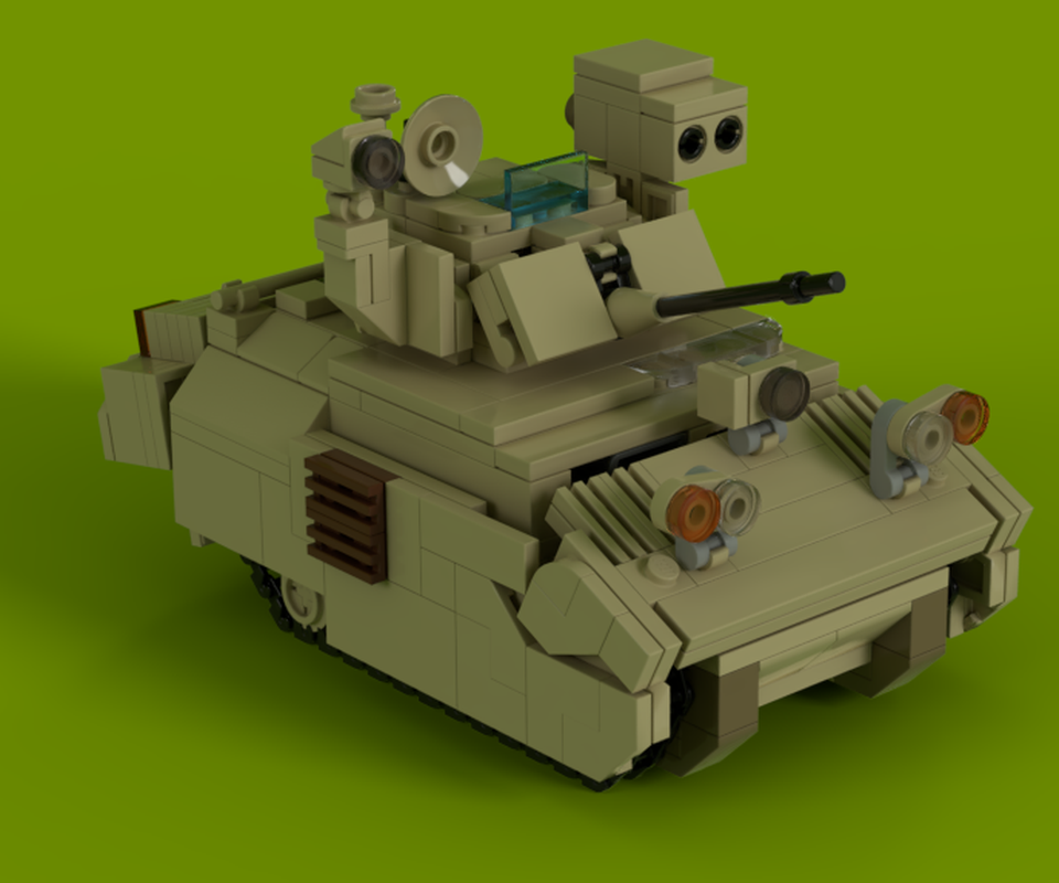 LEGO MOC M3 Bradley Cavalry Fighting Vehicle by mg101yt | Rebrickable ...