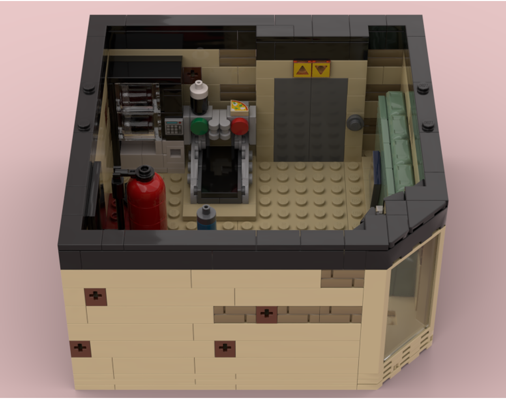 LEGO MOC-215467 Fogwell's gym by CJsBricks | Rebrickable - Build with LEGO