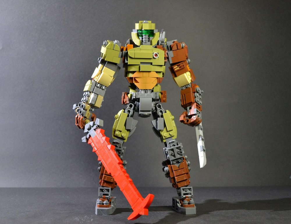 LEGO MOC Doom Slayer - Doom Eternal by Blaze.Mocs | Rebrickable - Build ...