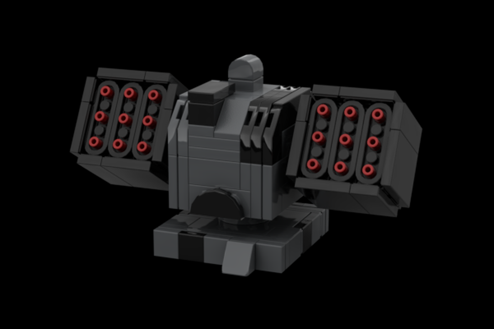 LEGO MOC XWM turret (2-5) by R.E.K.T. | Rebrickable - Build with LEGO