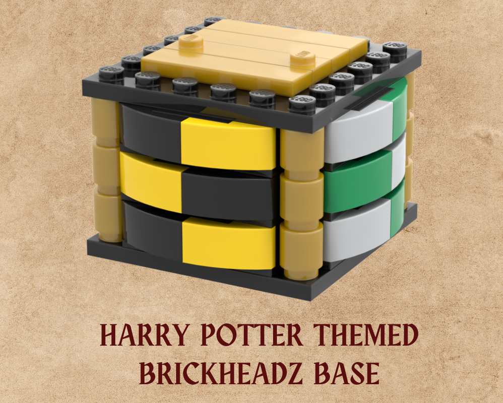 LEGO MOC Hp THEMED BRICKHEADZ BASE by Pepestudss | Rebrickable - Build ...