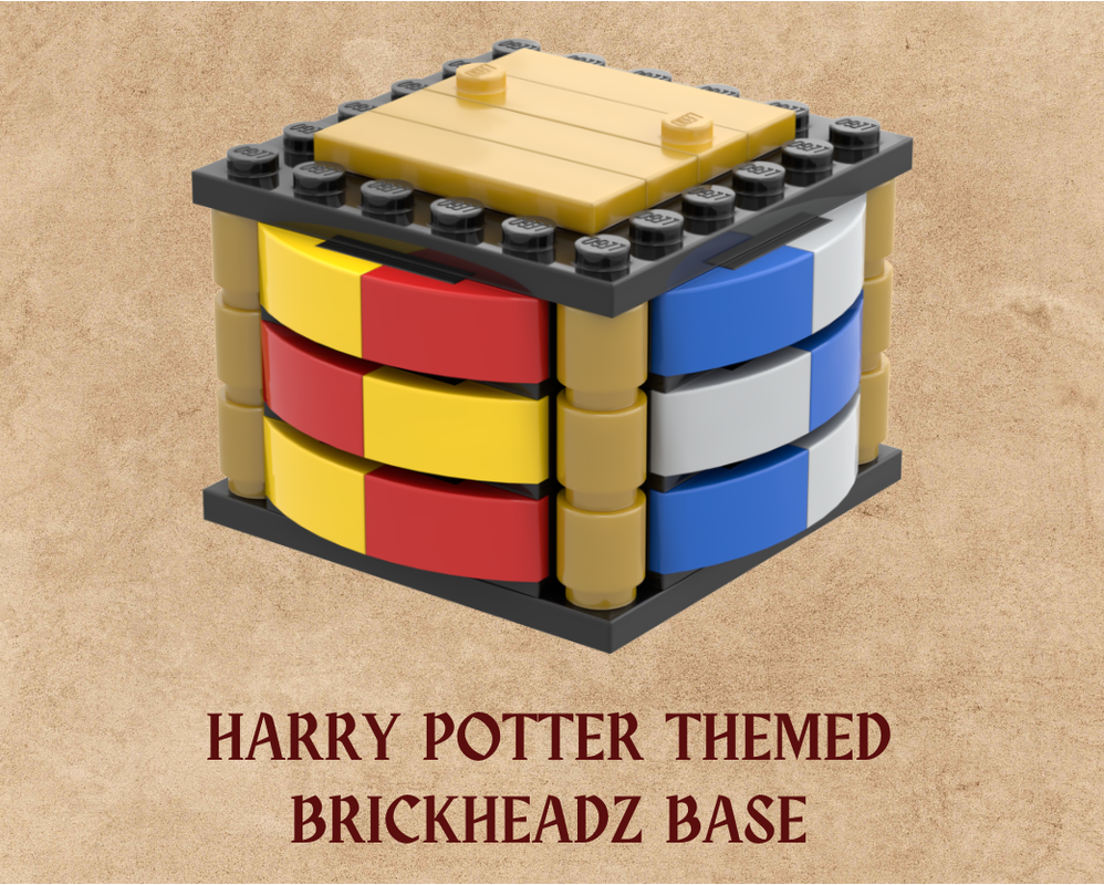 LEGO MOC Hp THEMED BRICKHEADZ BASE by Pepestudss | Rebrickable - Build ...