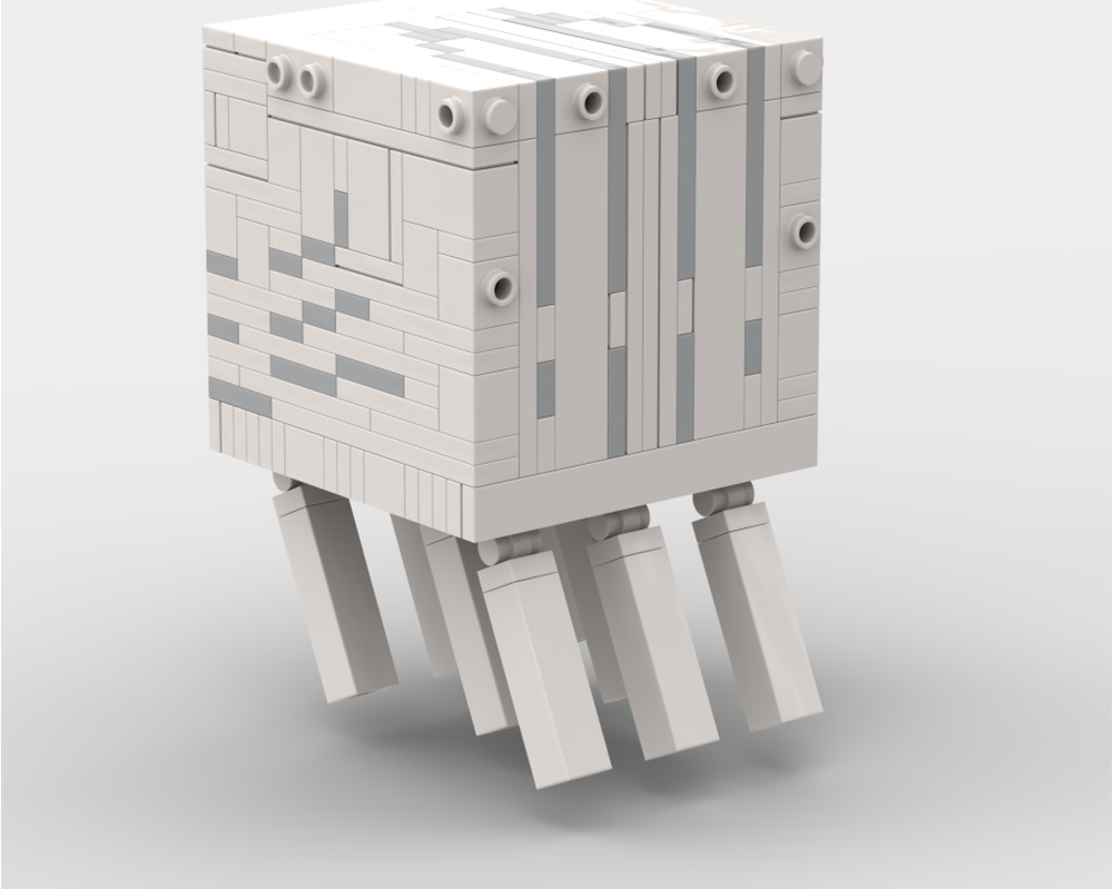 LEGO MOC-215503 Happy Ghast, Ghastling, and Dried Ghast by Brick ...