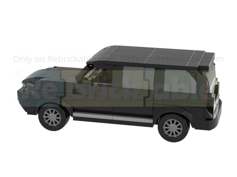 LEGO MOC Volvo XC90 by ryan_c_byrd | Rebrickable - Build with LEGO