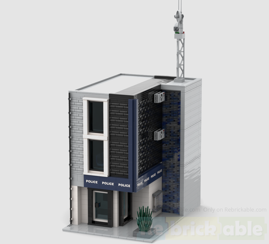 LEGO MOC-215507 City Local Police Office by emk.offline | Rebrickable ...