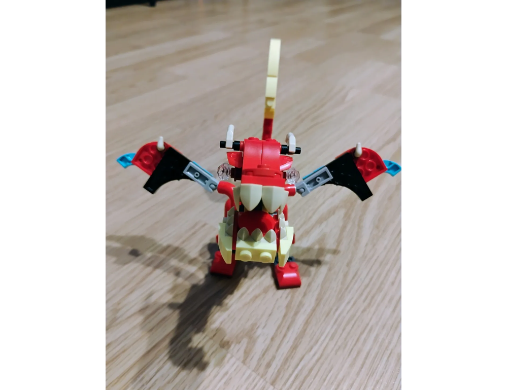 LEGO MOC Red Wyvern - 31145 ALT by NaMroz | Rebrickable - Build with LEGO