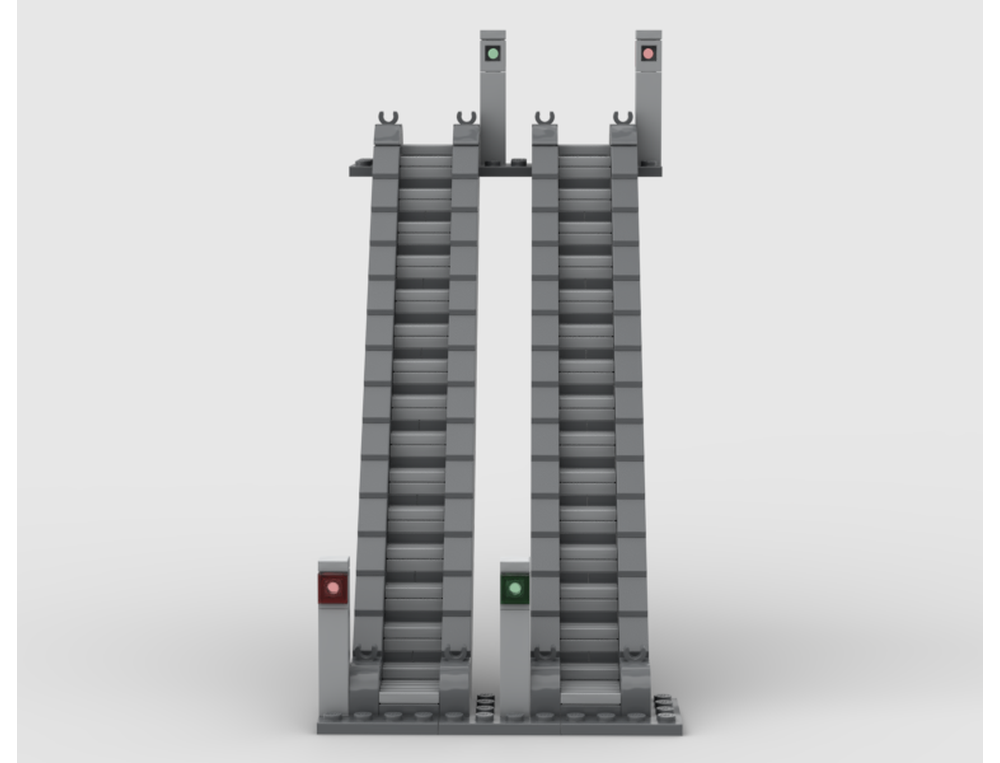 LEGO MOC Escalator by GTerBricks | Rebrickable - Build with LEGO