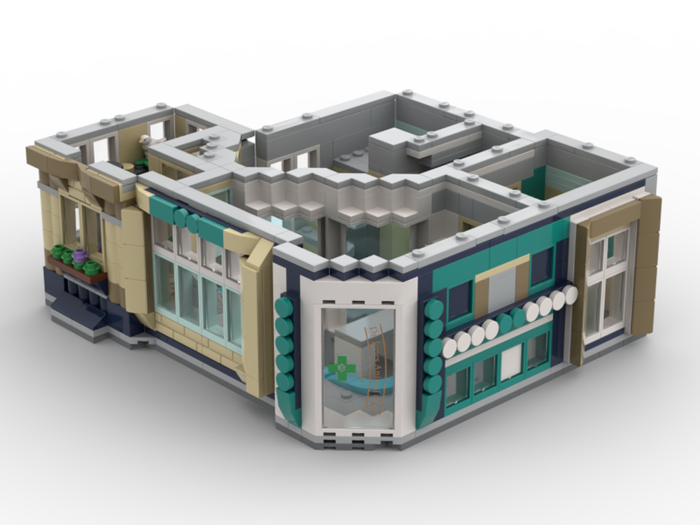 LEGO MOC Animal Shelter Extra Floor by BrickAndBuildsI | Rebrickable ...