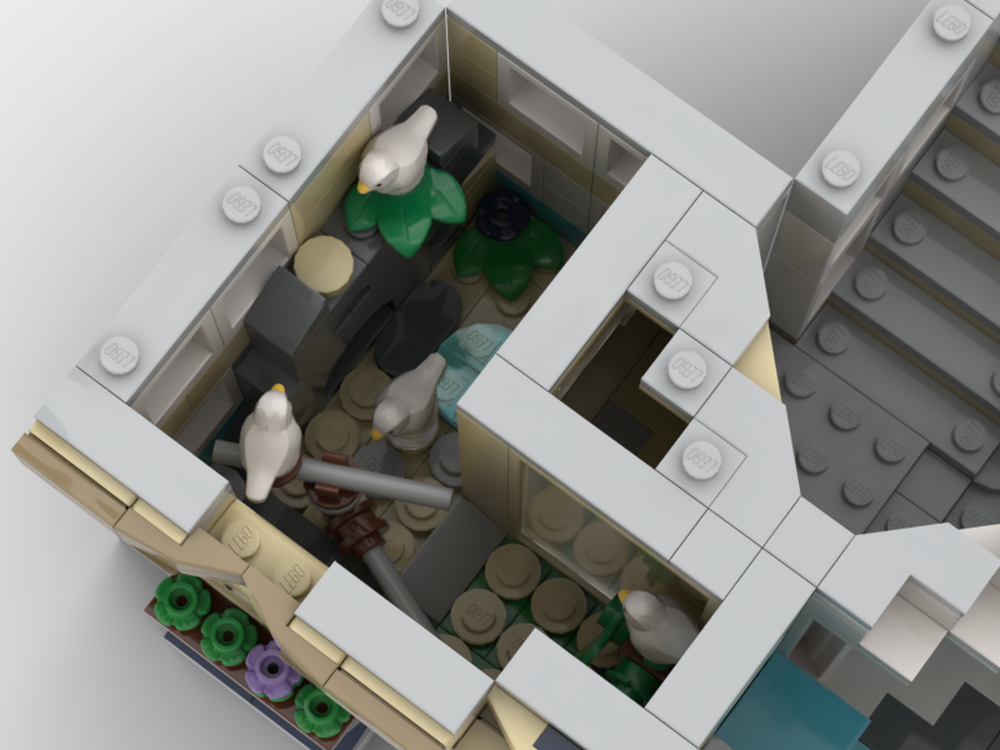 LEGO MOC Animal Shelter Extra Floor by BrickAndBuildsI | Rebrickable ...