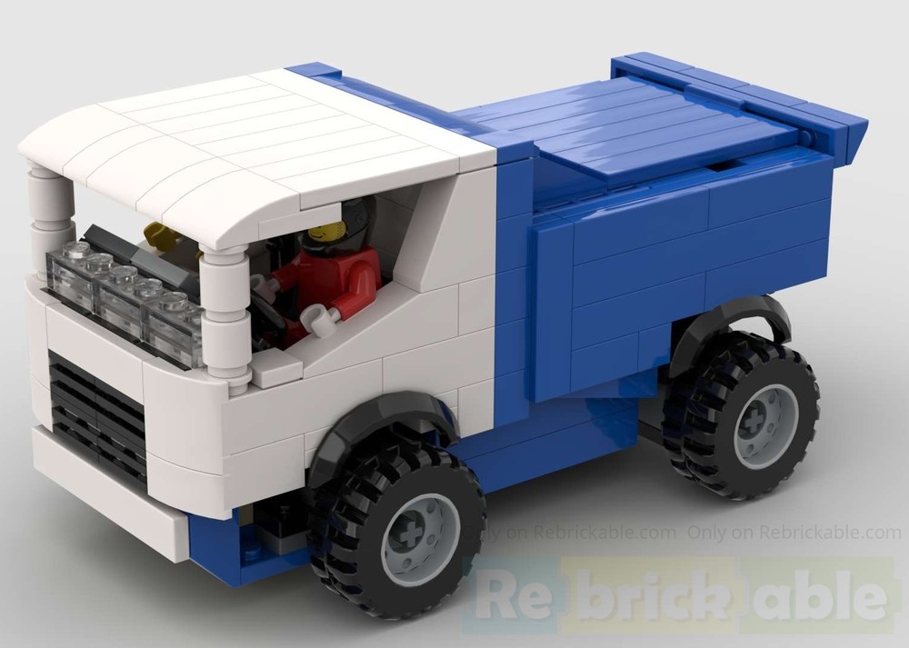 LEGO MOC KAMAZ Truck by fcarrasco | Rebrickable - Build with LEGO