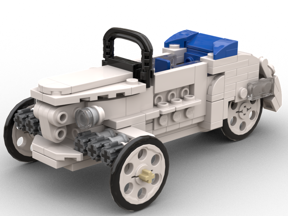 LEGO MOC 1950 Reyonnah A175 Roadster (With Automatic Folding Front ...