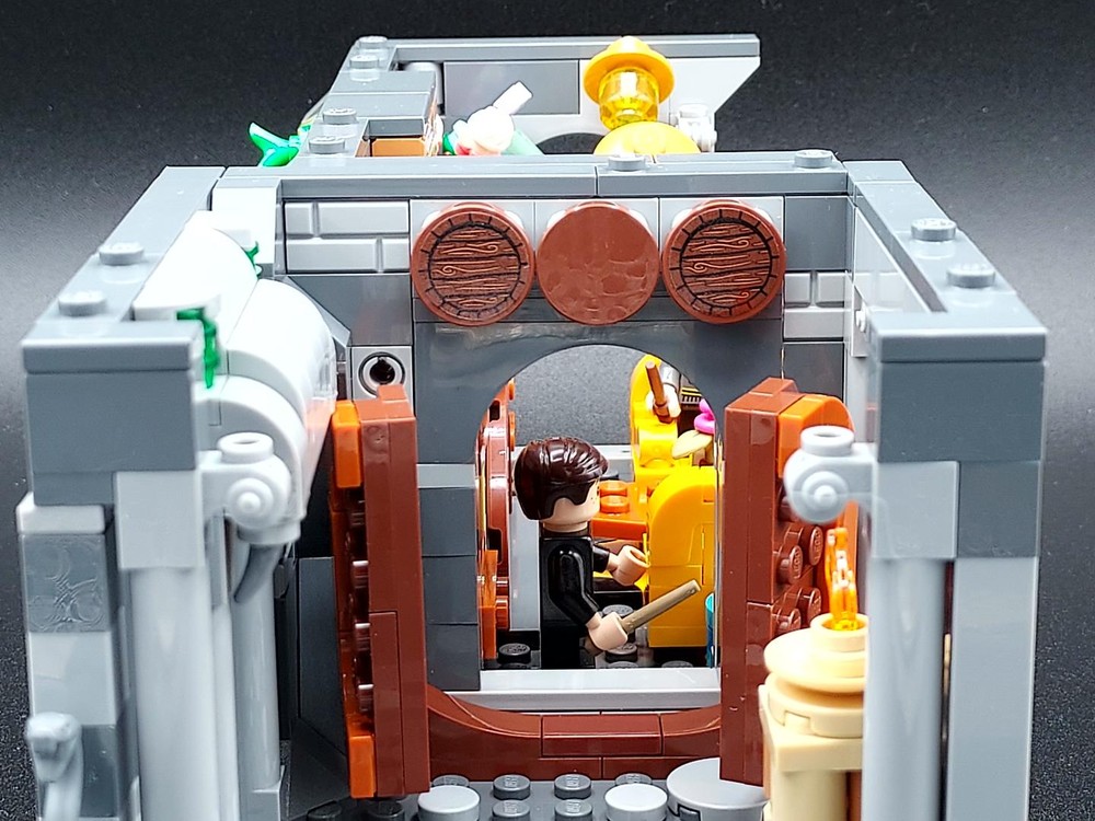 LEGO MOC Badger Common Room by TrevorToad | Rebrickable - Build with LEGO