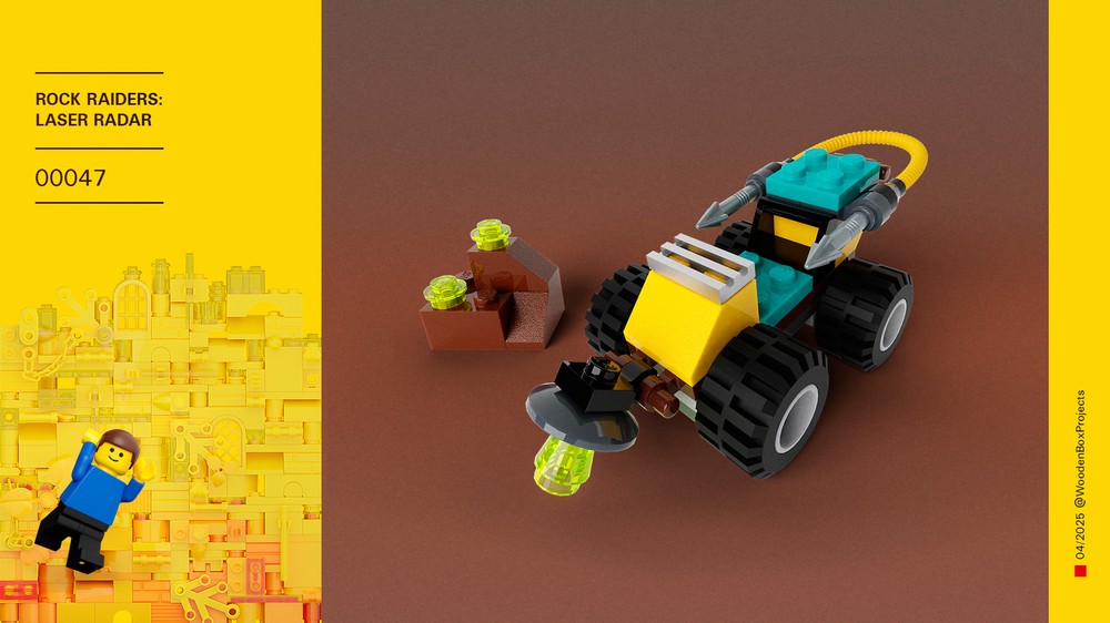 LEGO MOC-215548 Rock Raiders: Laser Radar by WoodenBoxProjects ...