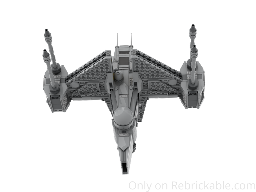 LEGO MOC Vengeance-class frigate by Hedu88 | Rebrickable - Build with LEGO
