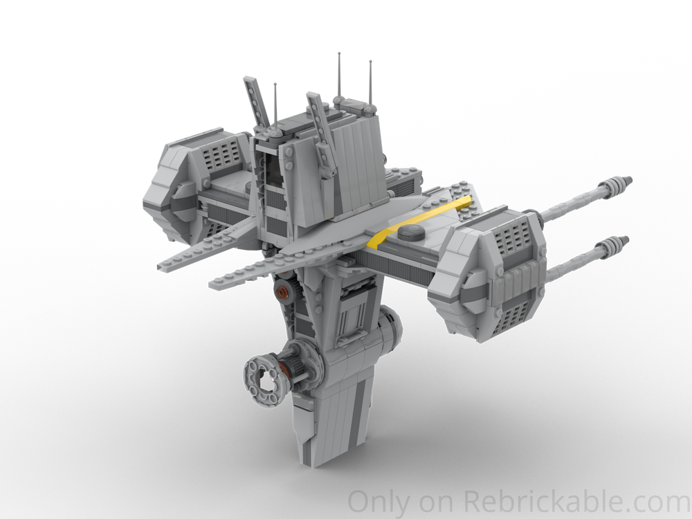 LEGO MOC Vengeance-class frigate by Hedu88 | Rebrickable - Build with LEGO