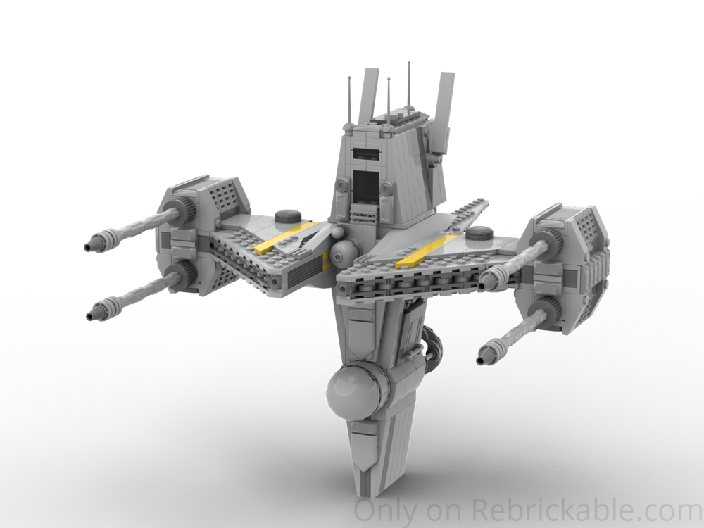 LEGO MOC Vengeance-class frigate by Hedu88 | Rebrickable - Build with LEGO