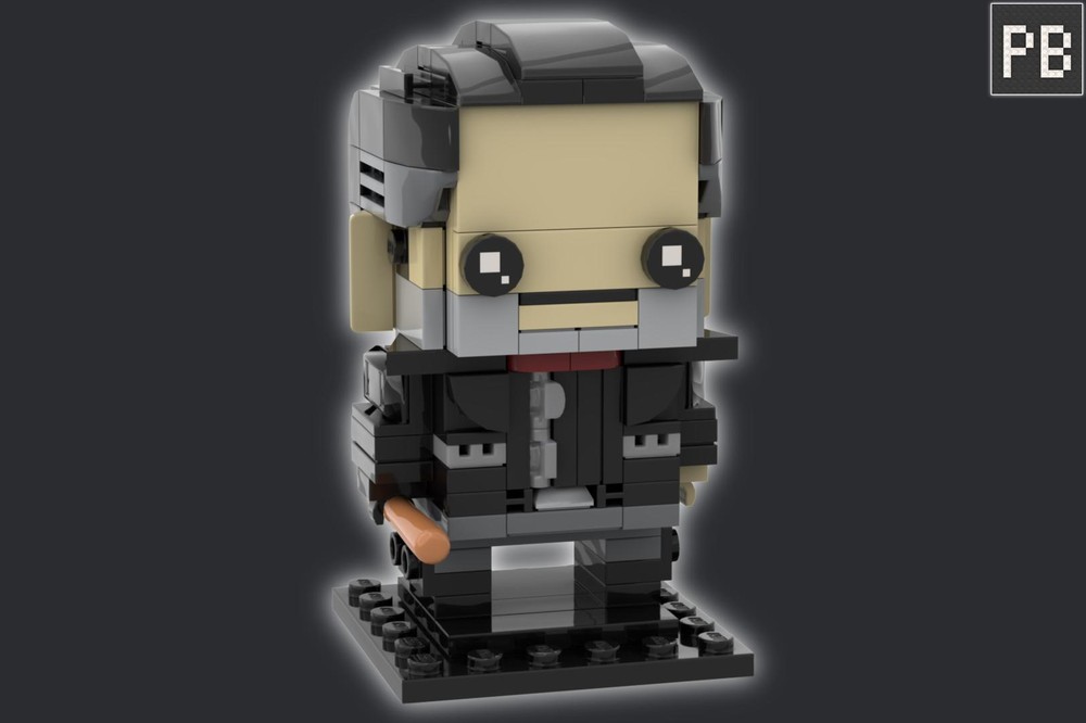 LEGO MOC Negan Smith Brickheadz (TWD) by PsychicBriks | Rebrickable ...