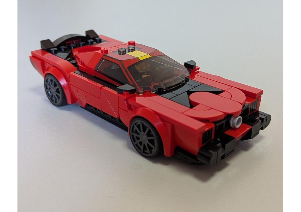 LEGO MOC 76914 Muscle car by Kirvet | Rebrickable - Build with LEGO