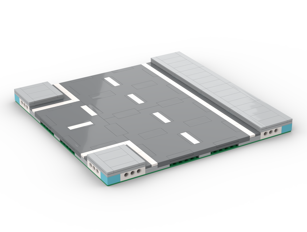 LEGO MOC-215573 Mills Road Plate T intersection by Smudge | Rebrickable ...