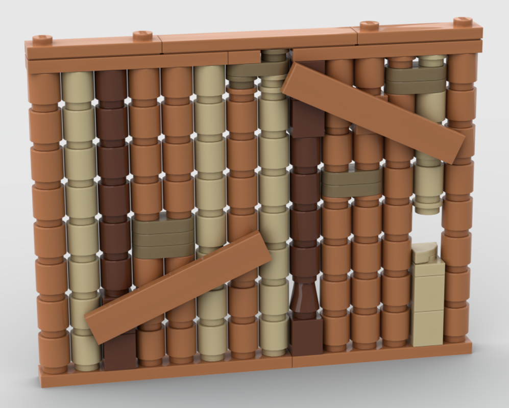 LEGO MOC-215578 Fortnite unedited wood wall by blockbuilder117 ...
