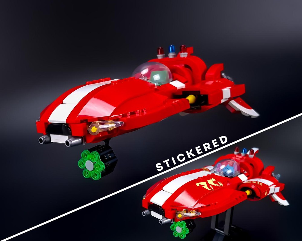 LEGO MOC-215581 Stitch's red police cruiser by SFH_Bricks | Rebrickable ...