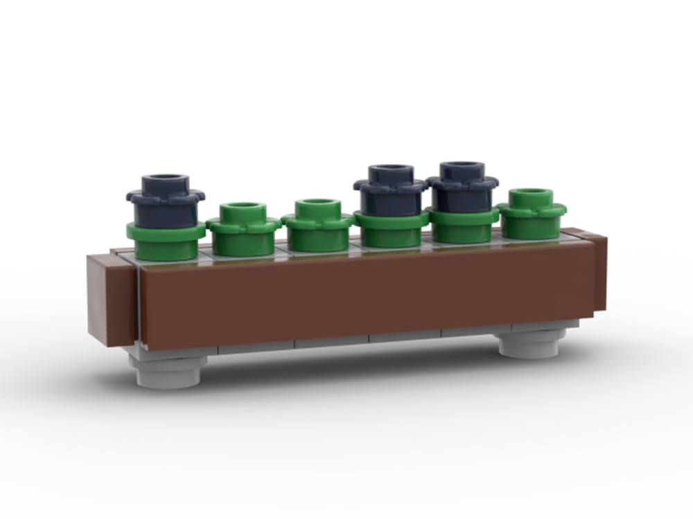 LEGO MOC Flowerpot by BrickAndBuildsI | Rebrickable - Build with LEGO