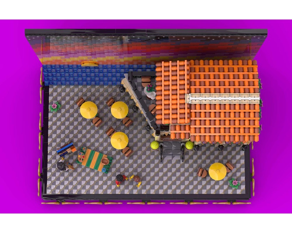LEGO MOC SEASIDE SUNSET DIORAMA by Oliwia 2005 | Rebrickable - Build ...
