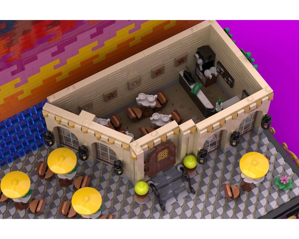 LEGO MOC SEASIDE SUNSET DIORAMA by Oliwia 2005 | Rebrickable - Build ...