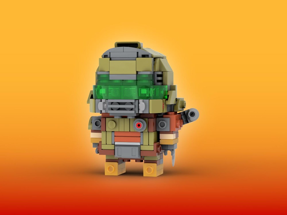 LEGO MOC-215606 Doom Slayer Brickheadz LEGO MOC - Doom Eternal by ...