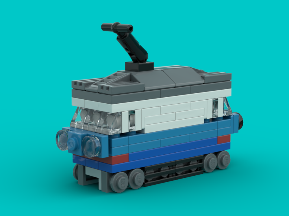 LEGO MOC Mini-hs2k (чс2к) by ElectroFutureX | Rebrickable - Build with LEGO