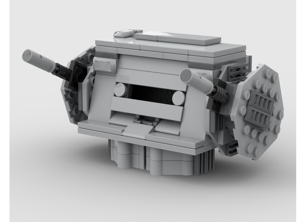 LEGO MOC DBY-827 heavy turbolaser turret by blockbuilder117 ...