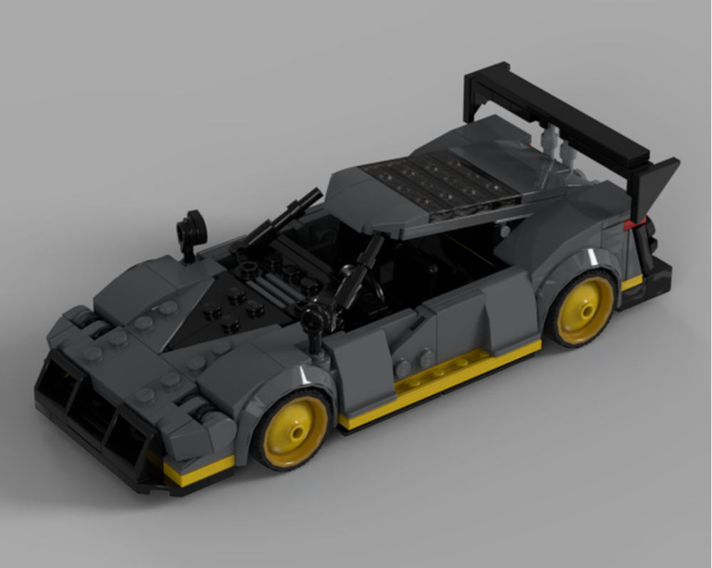LEGO MOC Pagani Zonda R II by Haydeez. | Rebrickable - Build with LEGO