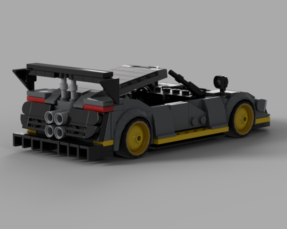 LEGO MOC Pagani Zonda R II by Haydeez. | Rebrickable - Build with LEGO