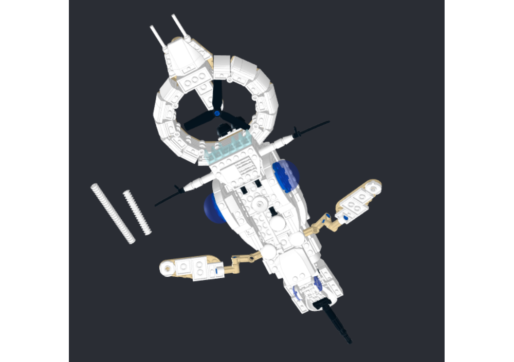 LEGO MOC Half Life 2 Combine Gunship by Sunny2706 | Rebrickable - Build ...