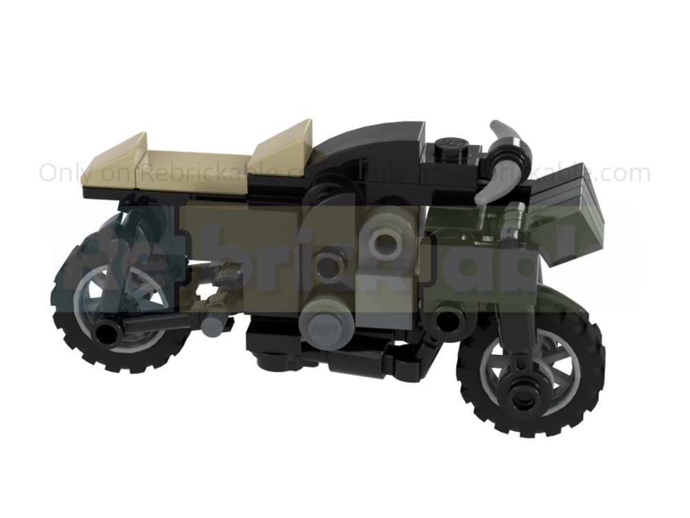 LEGO MOC Road Warrior Mad Max Wez Bike by ryan_c_byrd | Rebrickable - Build with LEGO