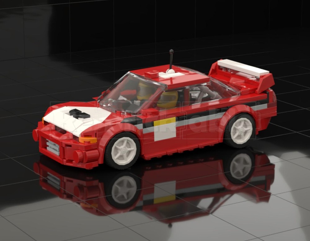 LEGO MOC Mitsubishi Lancer Evolution VI Rally car (tarmac spec) by GEAR ...
