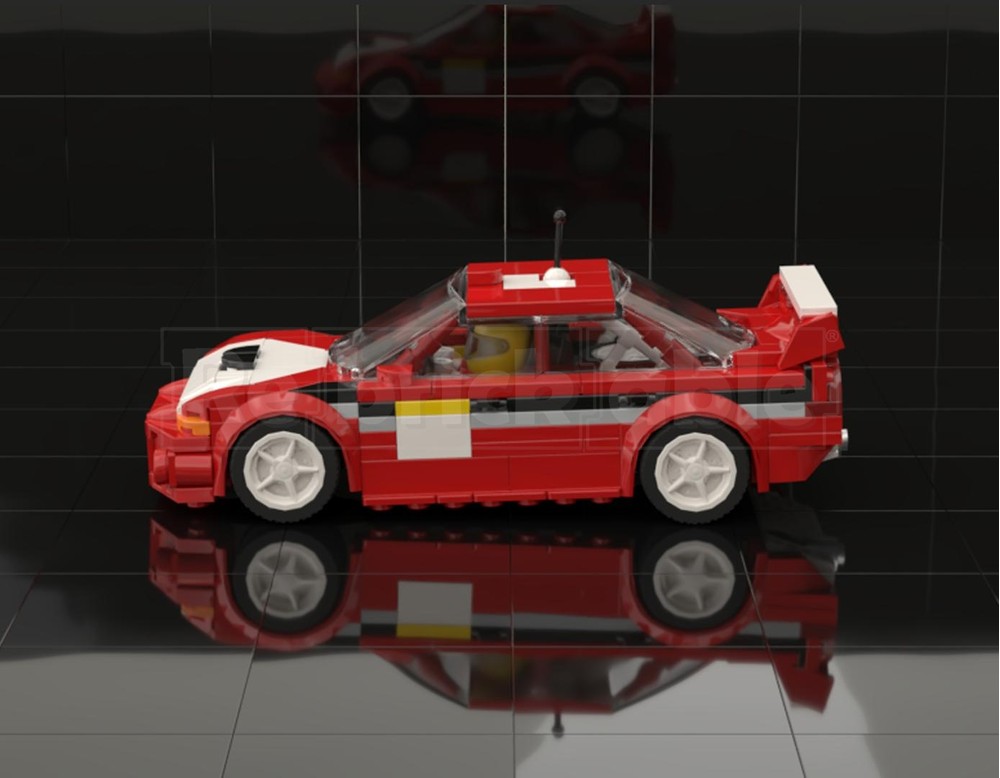 LEGO MOC Mitsubishi Lancer Evolution VI Rally car (tarmac spec) by GEAR ...