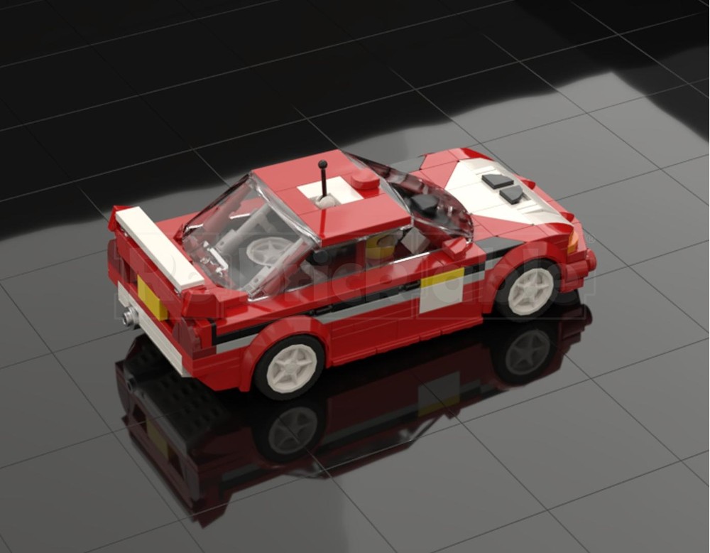LEGO MOC Mitsubishi Lancer Evolution VI Rally car (tarmac spec) by GEAR ...