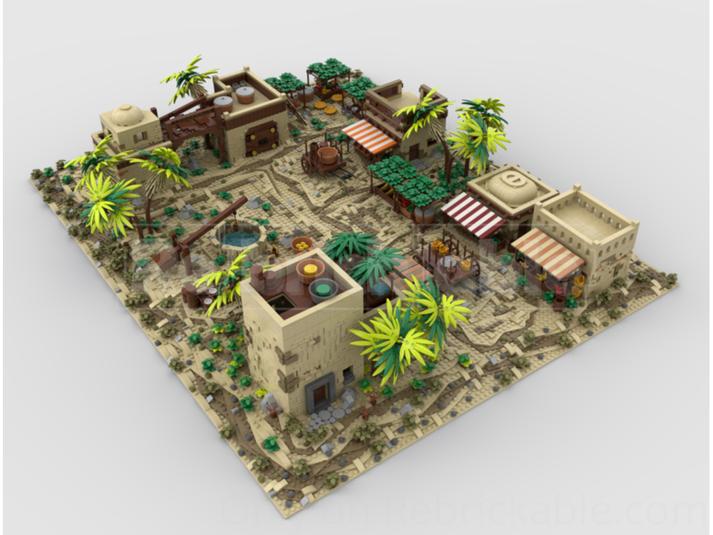 LEGO MOC-215645 Egyptian Market by AlessandroMaffioli | Rebrickable ...