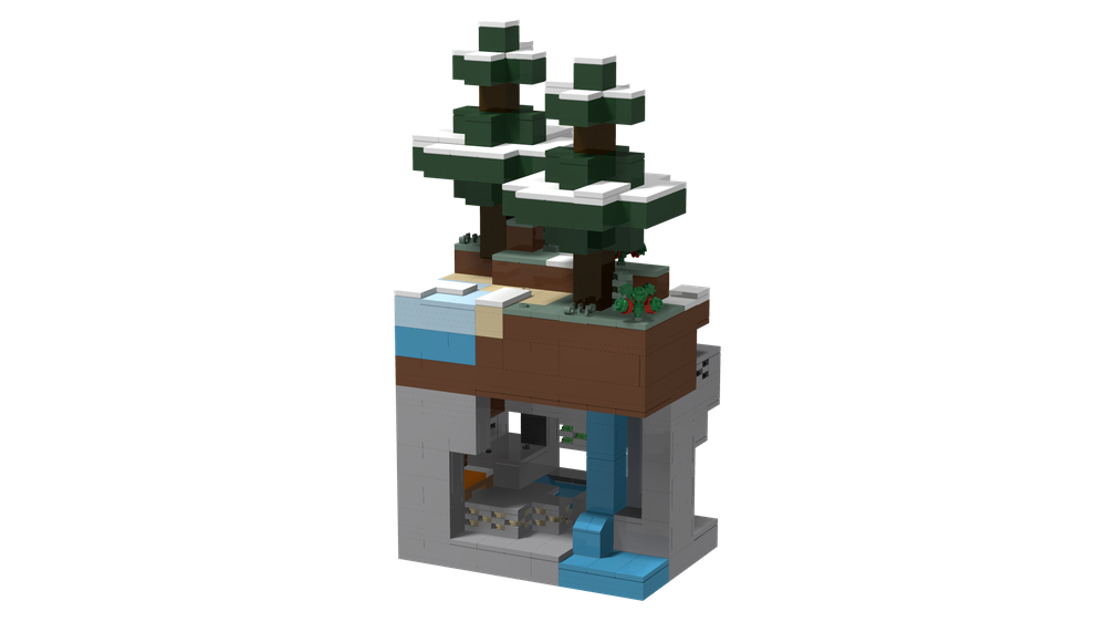 LEGO MOC-215653 Taiga Biome Block Accurate by Firelight360 ...